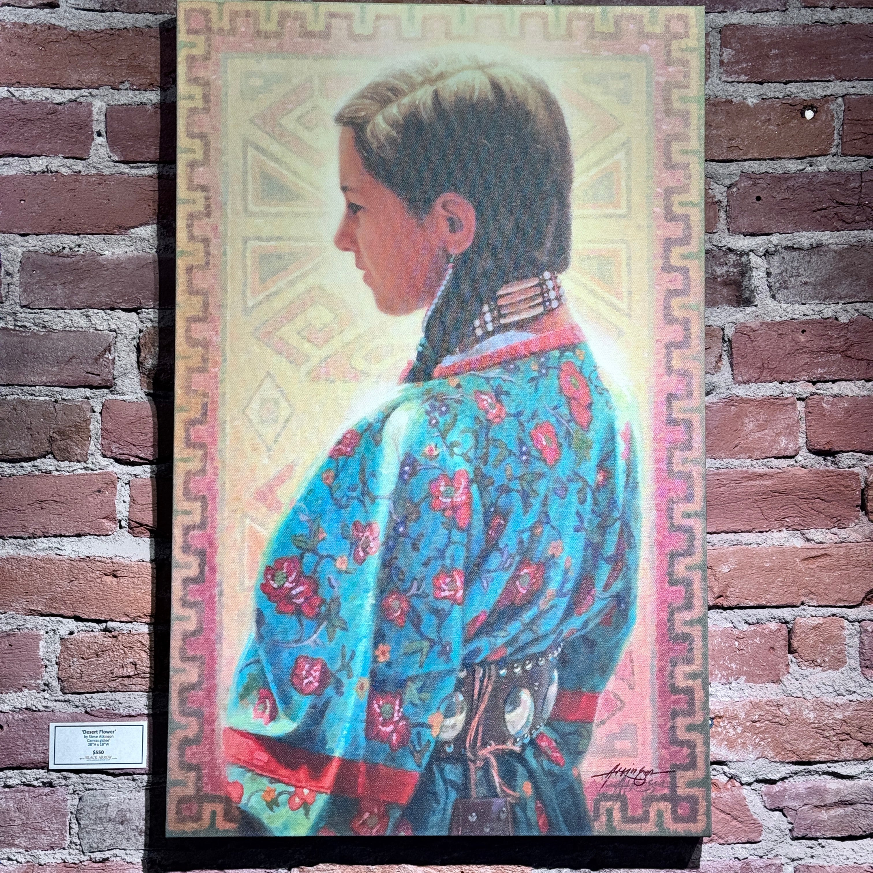 Desert Flower by Steve Atkinson – Black Arrow Native American Jewelry & Art