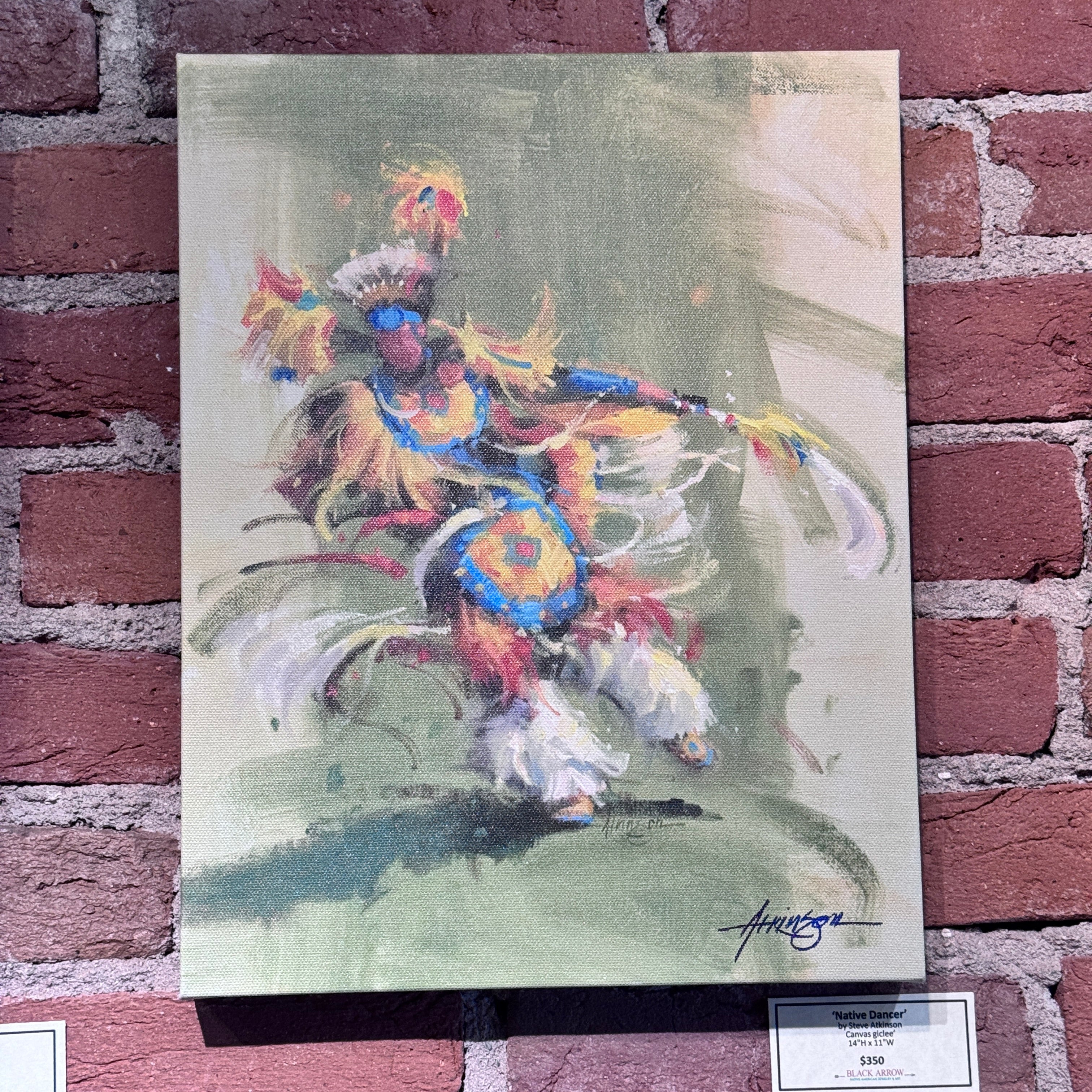 Native Dancer by Steve Atkinson – Black Arrow Native American Jewelry & Art