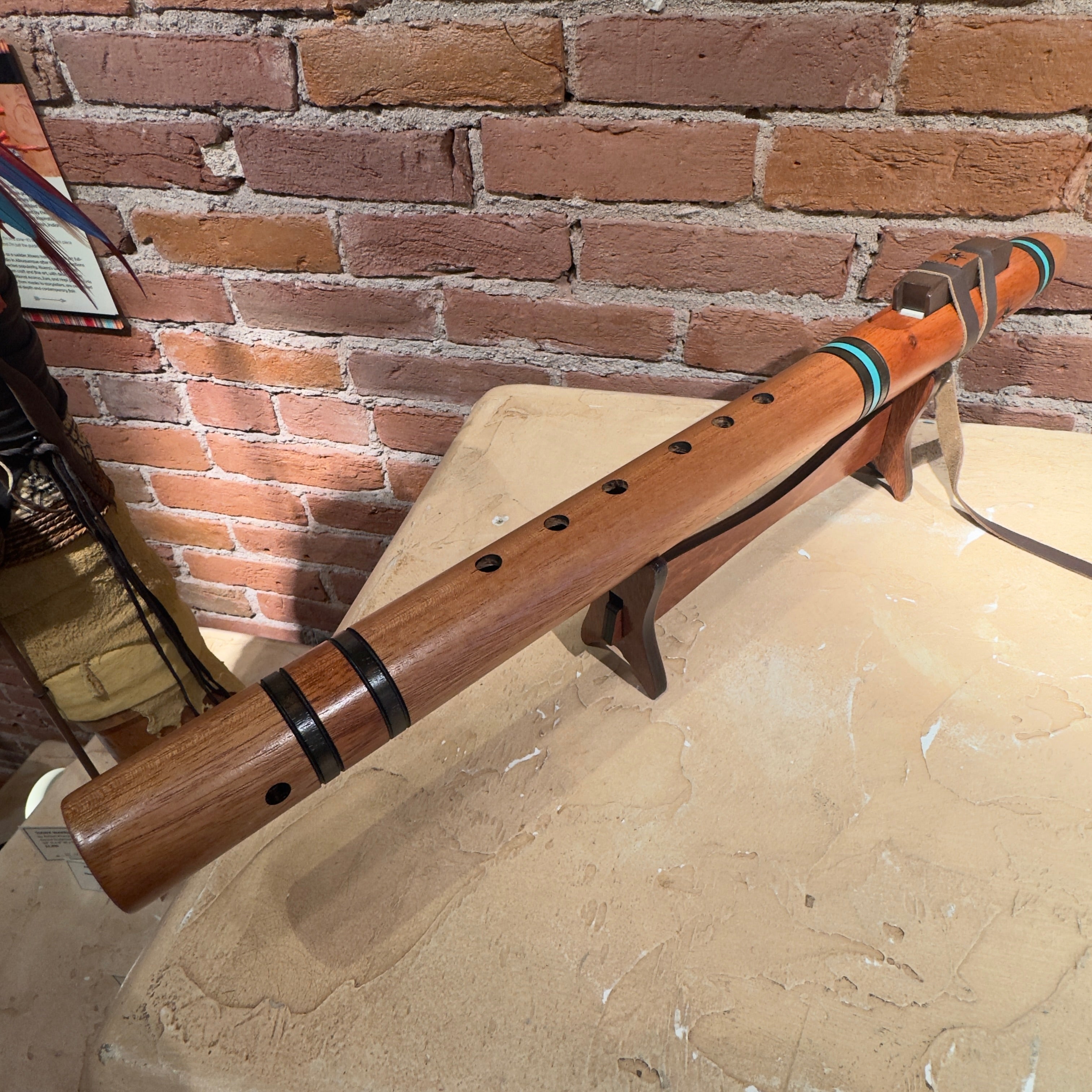 Native Sunrise - Key of E Spanish Cedar Flute by Ron Stutz – Black ...