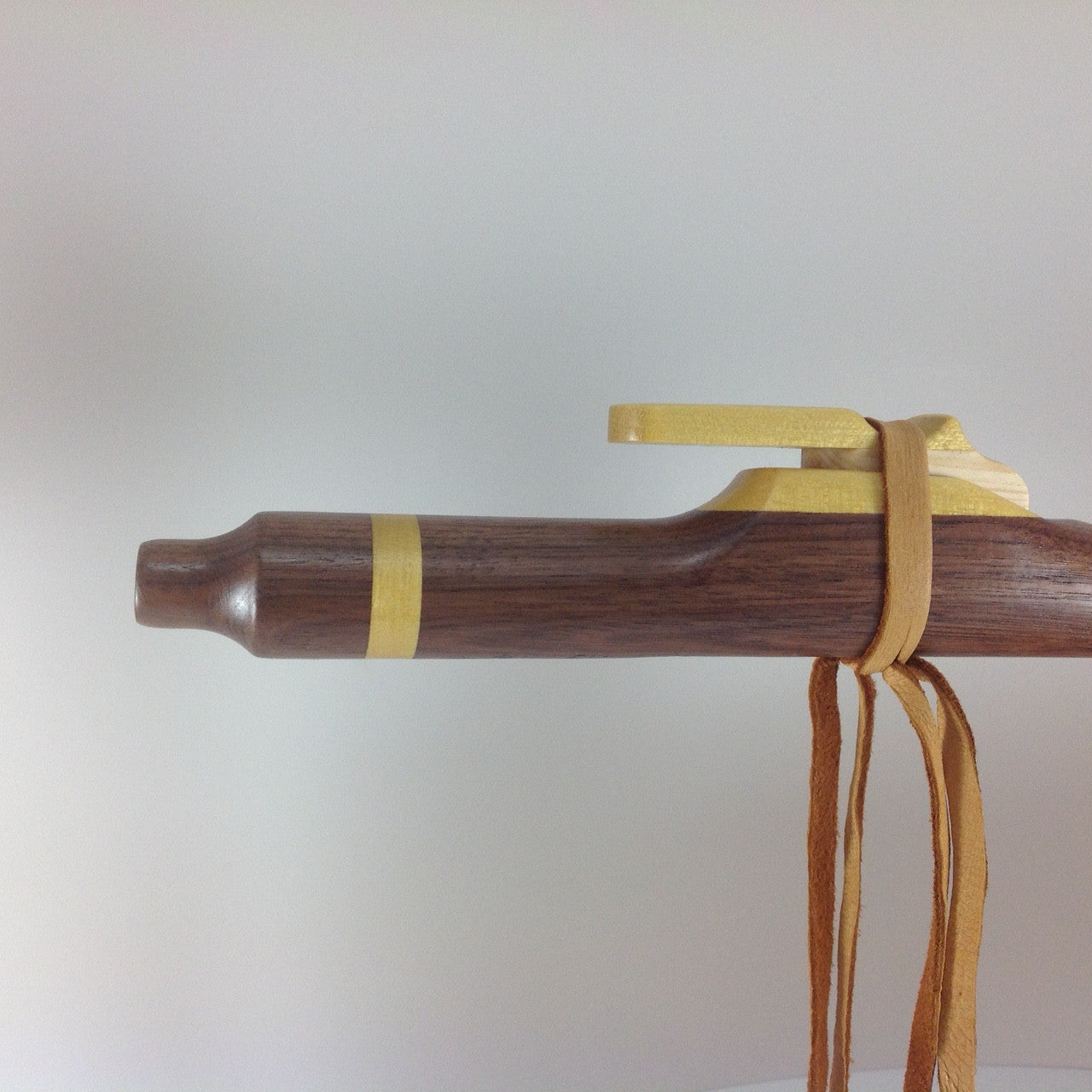 Tim Blueflint Walnut Flute in Key of A – Black Arrow Native American ...