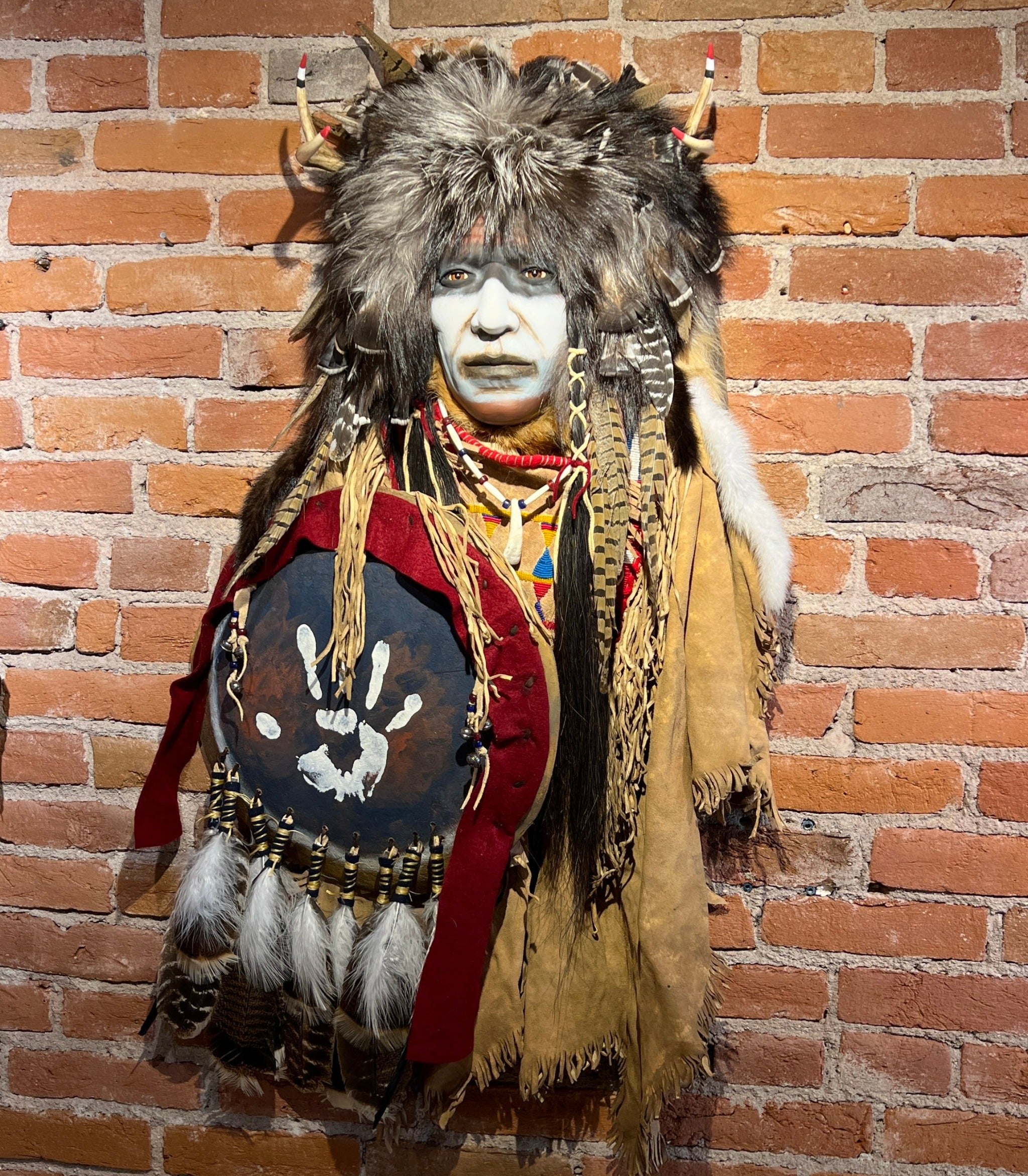 Traditional Native American War Face Paint